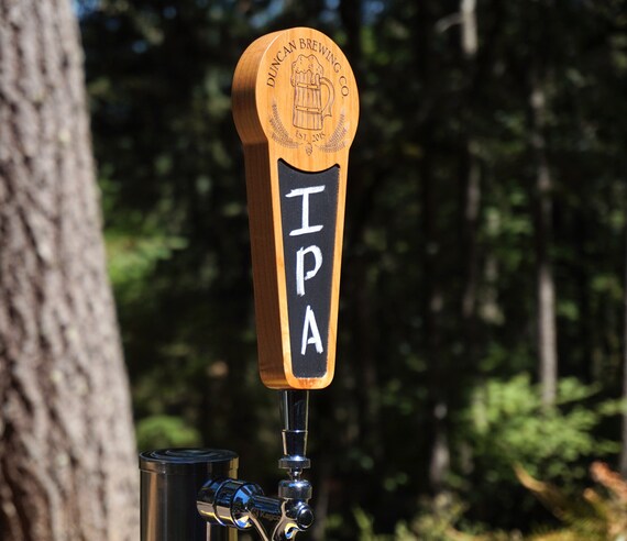Personalized Custom Beer Tap Handle with Chalkboard Insert