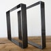 28 Wide Flat Steel Table Legs28 Wide Bases Height 26 by Balasagun