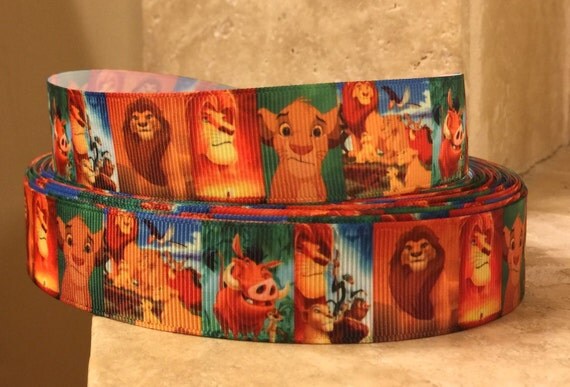 5 YDS Lion King Portrait Ribbon