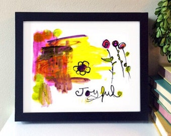 Joyful art | Etsy