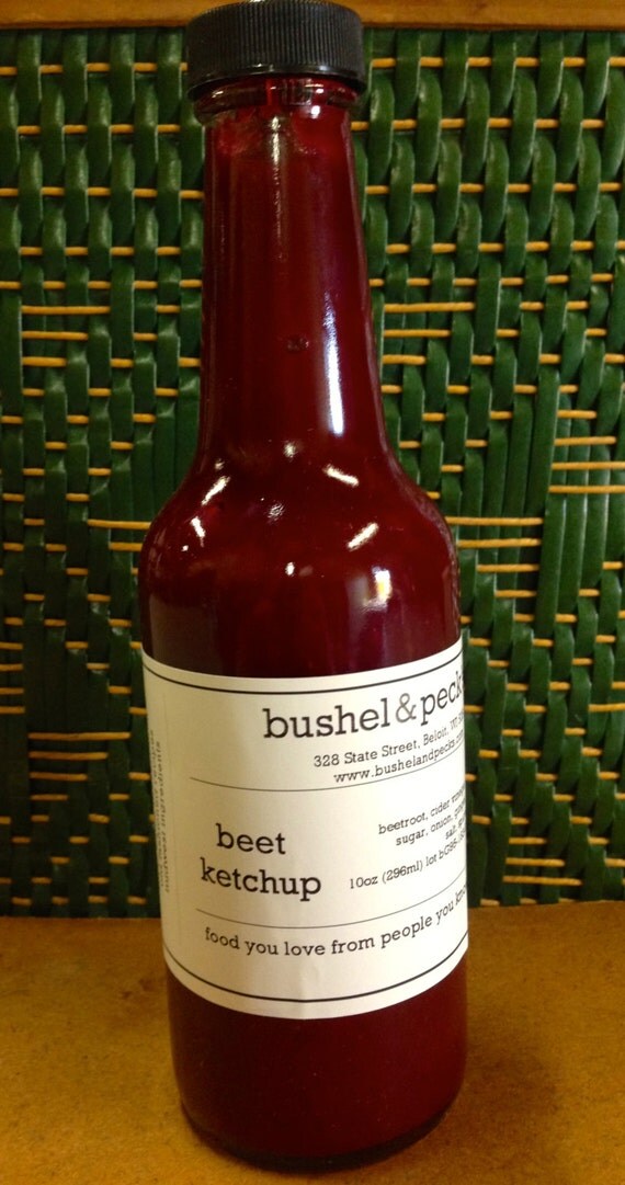 B&P's Beet Ketchup: A Beet Lover's Dream by bushelandpecks on Etsy