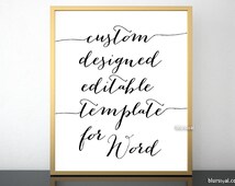 Popular items for custom word art on Etsy