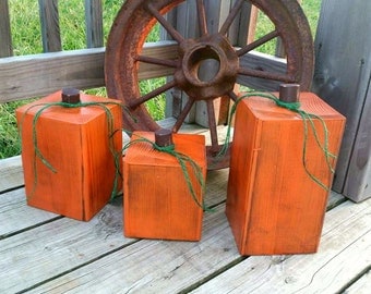 Pumpkin blocks | Etsy