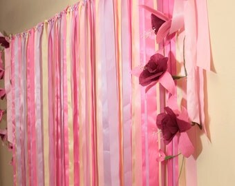 Ribbon backdrop | Etsy