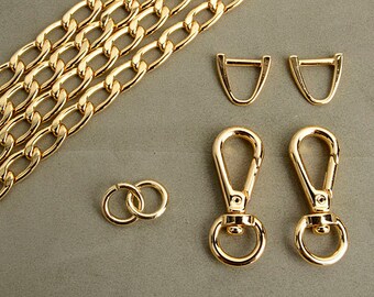 High Quality Leather Chain Solid Brass verOnly Chain