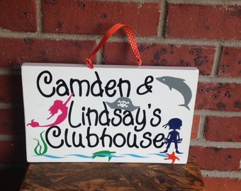 Clubhouse sign | Etsy
