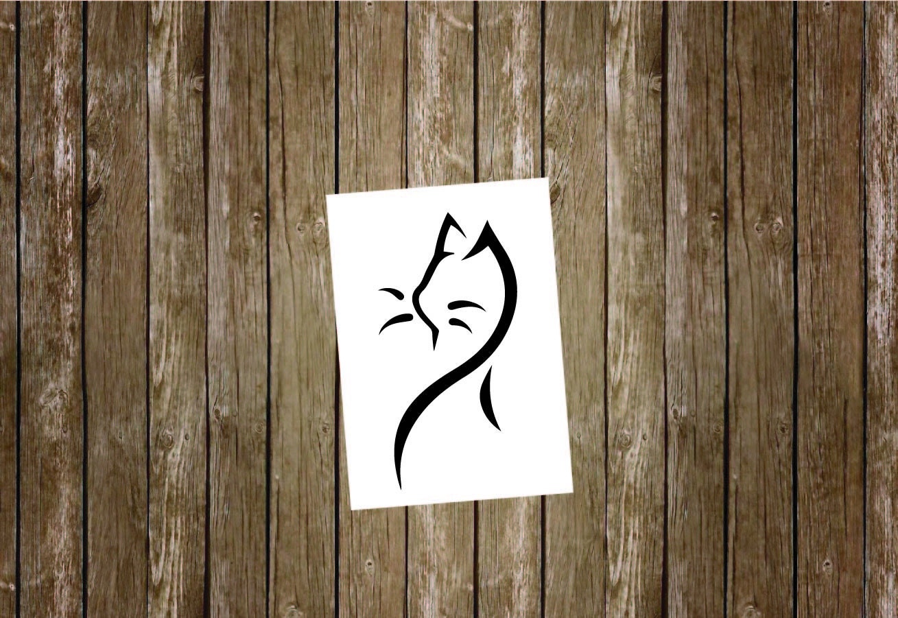 Cat Paper Cutting Template Cat Papercut Cat Cut Out Cat