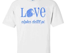 Unique alpha delta pi shirt related items | Etsy