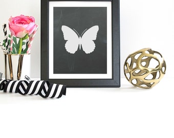 Butterfly chalkboard | Etsy