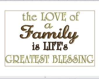 Family sayings | Etsy