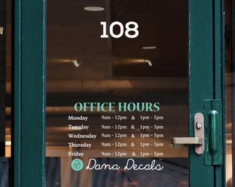 Office door decal | Etsy