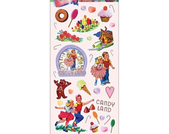 Candyland stickers | Etsy