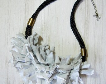 Unique oversized necklace related items | Etsy