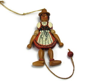 Pull string puppet | Etsy