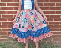 Unique girls boutique dress related items | Etsy