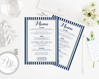 Baptism party menu | Etsy