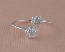 Unique rose rings related items | Etsy