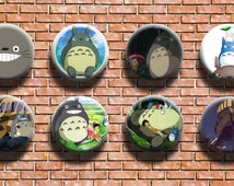 Unique totoro button related items | Etsy