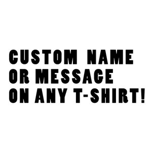 Message tshirt | Etsy