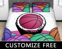 Popular items for basketball bedding on Etsy