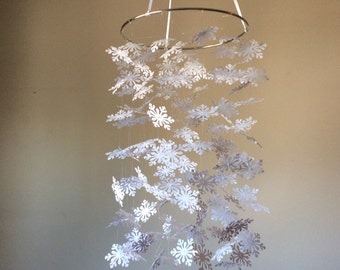 Snowflake mobile | Etsy