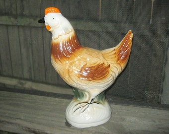 Ceramic hen | Etsy