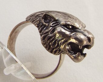 Cougar ring | Etsy