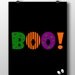Halloween Printable Decor Boo Sign Halloween Print Digital