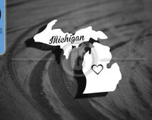 Unique michigan car decal related items | Etsy