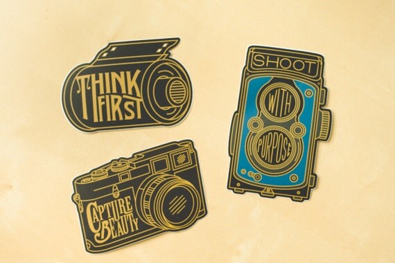 Film Camera Sticker Set 2 by AsildaStore on Etsy
