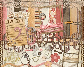 Music Digital Scrapbook Kit Musical Interlude by CGEssentials