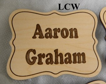 Restaurant name tag | Etsy