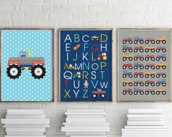 Unique monster jam related items | Etsy