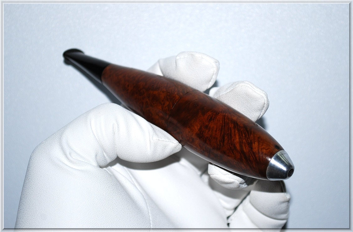 Super Rare L'ATLANTIDE Briar Zeppelin Cigar Pipe