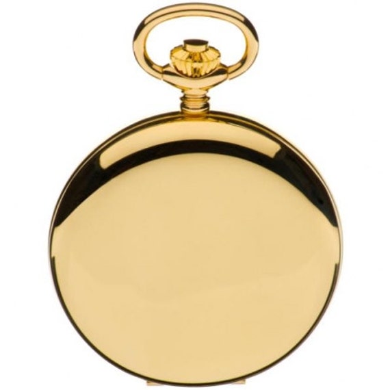 Rolls Royce Gold Pocket Watch Custom Free Engraving Wooden
