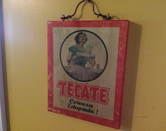 Tecate beer | Etsy