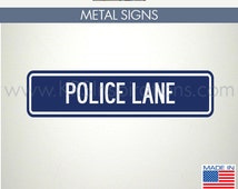 Unique law enforcement sign related items | Etsy