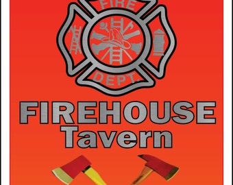 Firehouse signs | Etsy