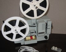Vintage 8 And Super 8 Projector, 70s projector, Old movie projector; 8 ...