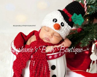 Frosty snowman hat | Etsy