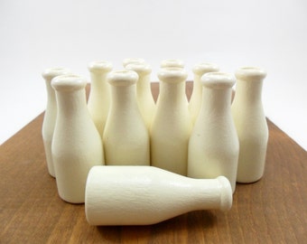 Small milk bottles | Etsy