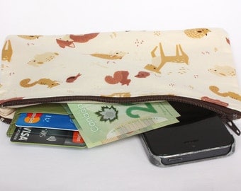 Squirrel wallet | Etsy