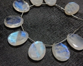 Rose cut moonstone | Etsy