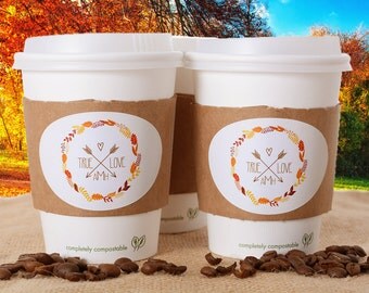 Drink cup label | Etsy