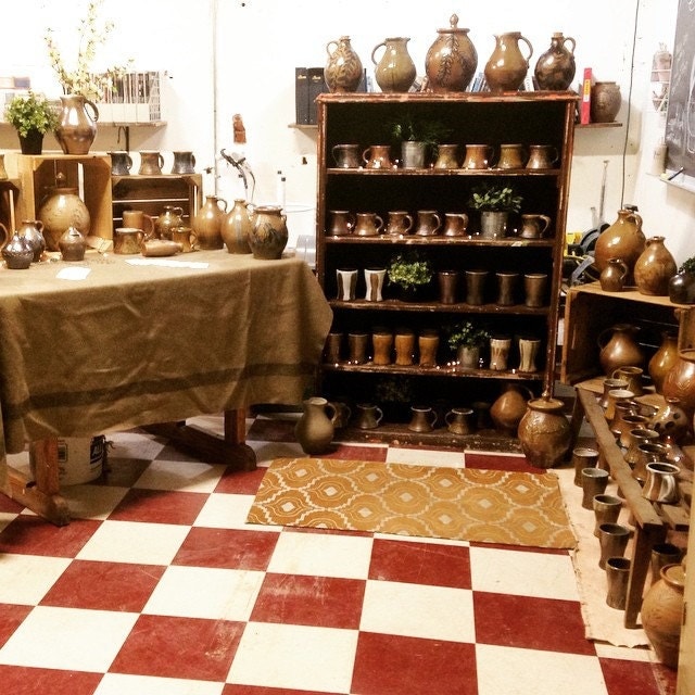 Michael A. Ray Pottery by westforkpottery on Etsy