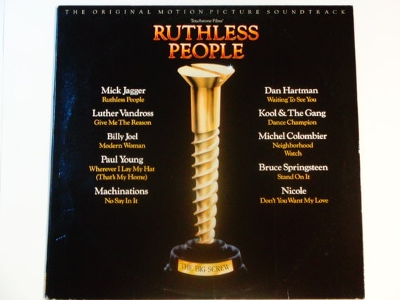 ON SALE Ruthless People Original Motion Picture Soundtrack