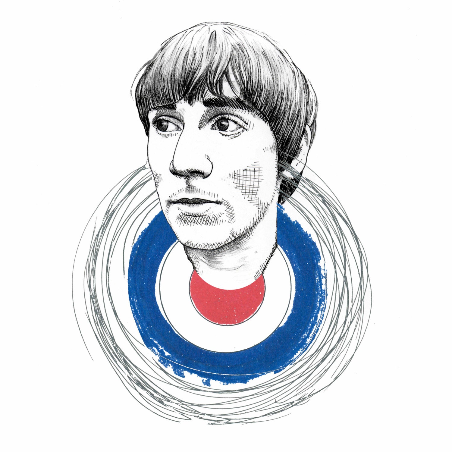 Keith Moon Original Illustration Art Print