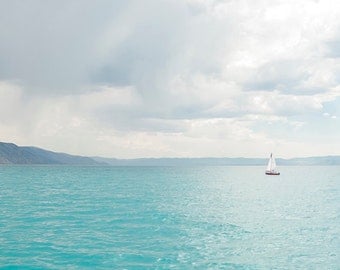 Bear Lake Blue Waters Landscape Utah Photography 10x20