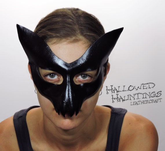 Items similar to Gargoyle / Demon Mask - Black - Unisex - Death Lord ...