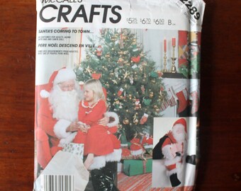 Santa suit pattern | Etsy